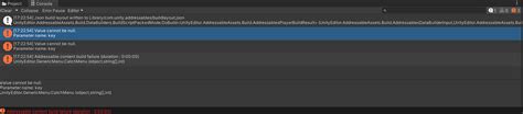Addressables Play Asset Delivery Build Failure Unity Engine Unity