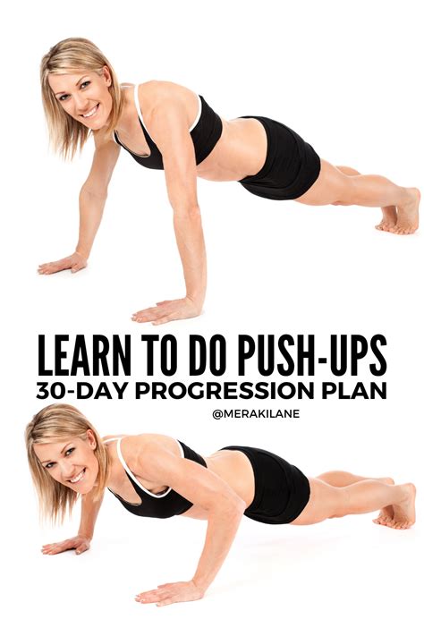 30 Day Push Up Progression Plan For Beginners