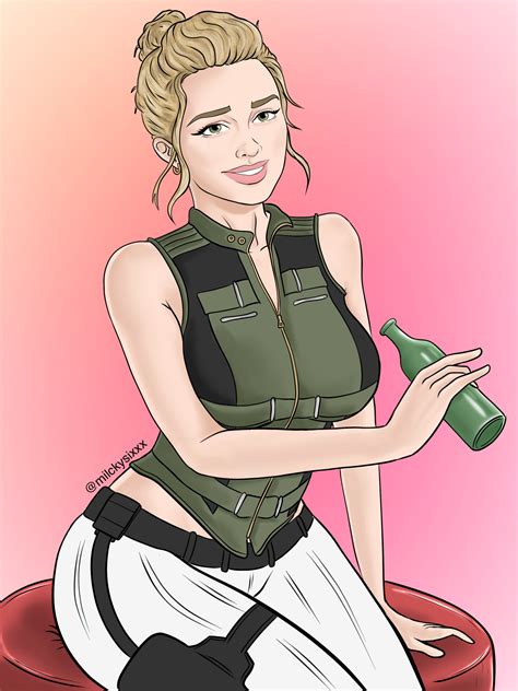 Rule 34 1girls Avengers Beer Big Breasts Black Widow Marvel Black