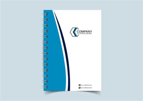 Corporate Notebook Cover Template Design Graphic By Ju Design