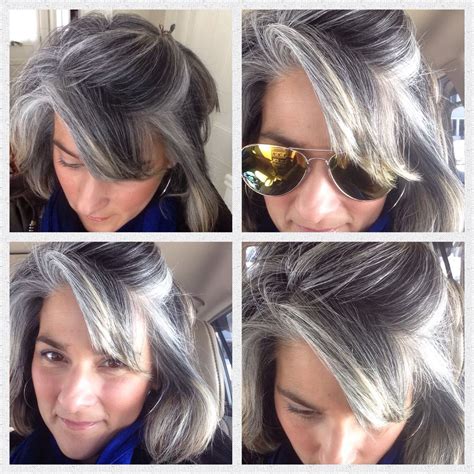 Hair Dos Hair Hair Reddish Brown Hair Dark Brown Gorgeous Gray Hair Grey Hair Inspiration