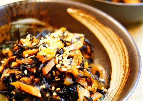 Japanese Hijiki Seaweed Dried Hiki Seaweed Recipe Dcrbo