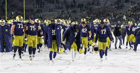 Notre Dame Vs Boston College Snap Counts Participation Chart