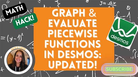 EASIEST Way To Graph Evaluate Piecewise Functions In Desmos Updated