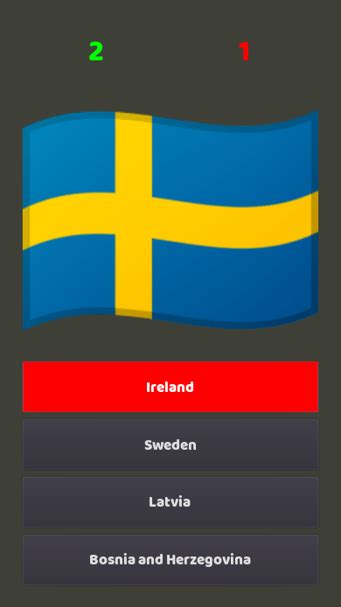 Flags Quiz By Godotgames D