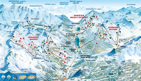 Skigebiete In Reschenpass Sentres