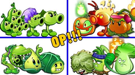 Pvz 2 4 Super Team Plants Vs Team Zombies Team So Op Youtube