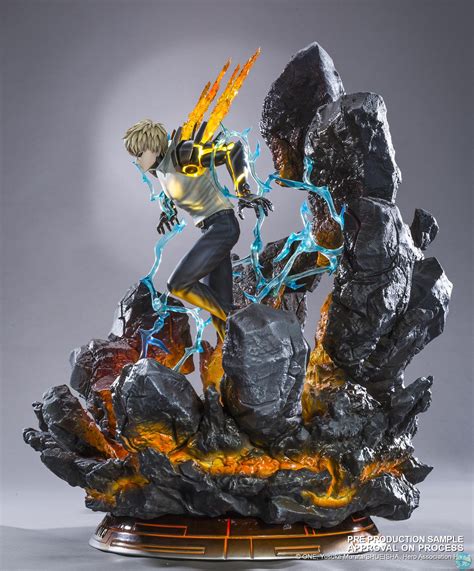 One Punch Man Genos Statue Allblue World Anime Figuren Shop