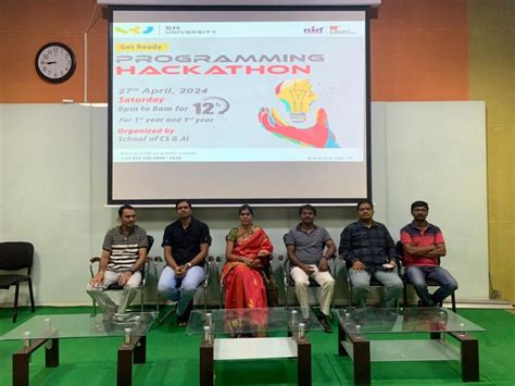 Suresh Mandala On Linkedin B Tech Hackathon Program At Sr University