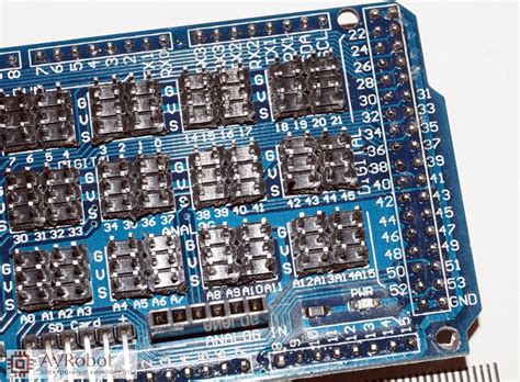 Arduino Mega Sensor Shield V2 0 купить цена 2286 Arduino Freeduino Avrobot Ru