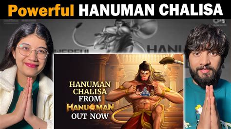 Powerful HANUMAN CHALISA From HanuMan Reaction Prasanth Varma YouTube