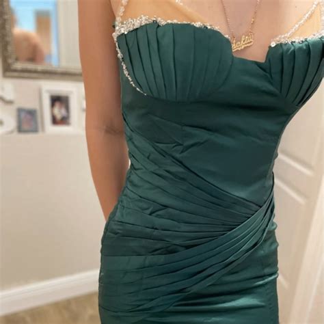 Custom Emerald Green Formal Gown Gem