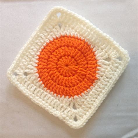 Crochet Pattern Circle Granny Square Pattern Granny Square Pattern