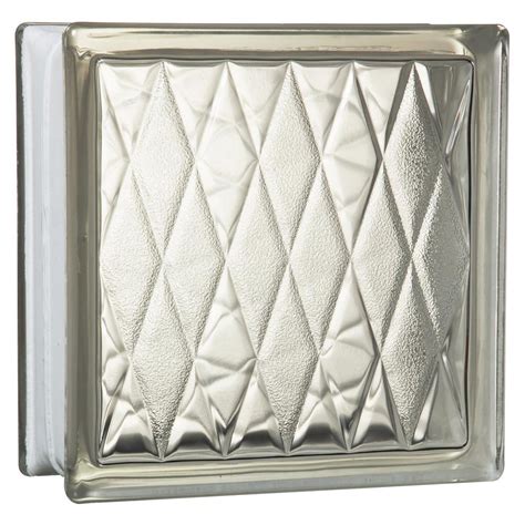 Clear Lozenge Glass Block Royal Industrial Trading Co