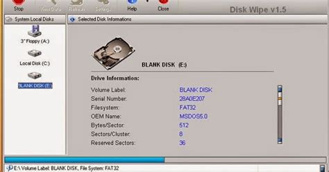 Disk Wipe Άδειασε τον δίσκο χωρίς δυνατότητα ανάκτησης