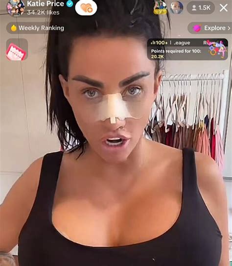 Katie Price Admits Phone Doesnt Recognise Her Face After More Cosmetic
