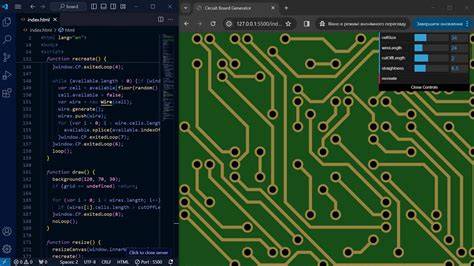 Asmr Programming Building A Circuit Board Generator With Javascript