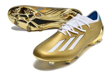 Buy The Adidas X Speedportal Messi 1 FG Leyenda Gold White Black