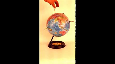 뉴월드 테두리 없는 자석 타임 지구의지구본 Youtube