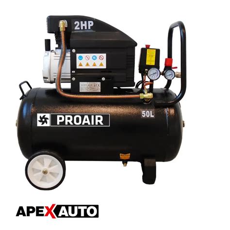 Klipni Kompresor Za Zrak DB 210 50 50 L Proair Apex Auto