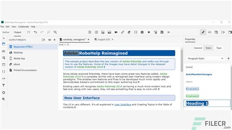 Adobe Robohelp Download Latest 2024 Pre Activated Filecr
