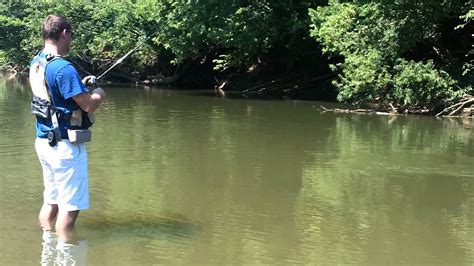 Ohio Creek Fishing For Big Smallmouth Bass Youtube