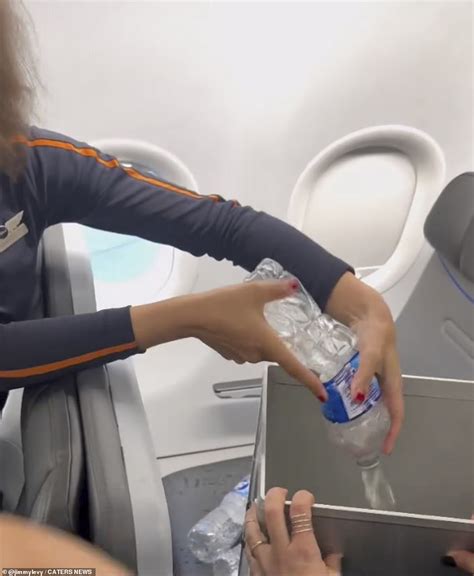 Moment Cabin Crew Try To Put Out Fire After Backpack Exploded Daily