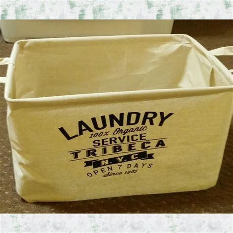 「ダイソーのランドリーバスケット」の写真 Laundry Organization Laundry Organization
