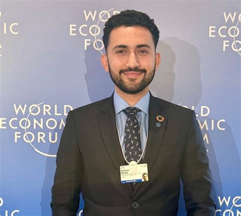 Adnan Khan World Economic Forum