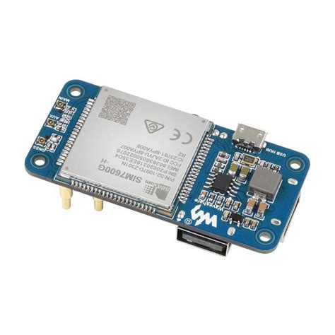 4g Phat For Raspberry Pi Lte Cat 4 3g 2g With Gnss Positioning The
