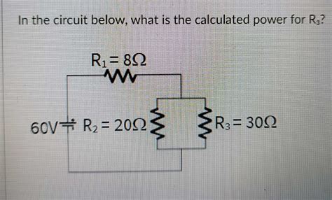 In The Circuit Below What Is The Calculated StudyX
