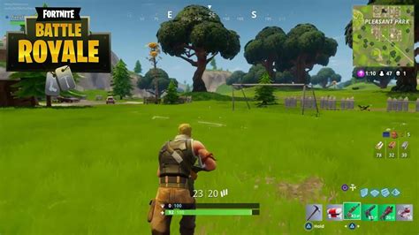 Fortnite Battle Royale Gameplay No Commentary Solo Win 1 Ps4