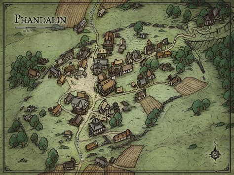 Black Raven Dd Town Map