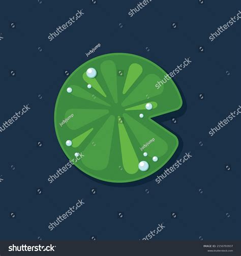 Lily Pad Vector Lily Pad Logo Stock Vector Royalty Free 2150793937