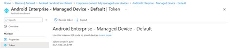 Assigning Device Password During Android Enterprise Fully Managed Enrollment