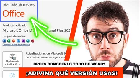 Cómo Saber Qué Versión De Word U Office Tengo Instalada En Pc Windows