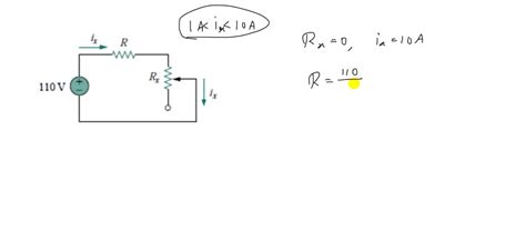 The Potentiometer Adjustable Resistor Rx In Fig 2 119 Is To Be