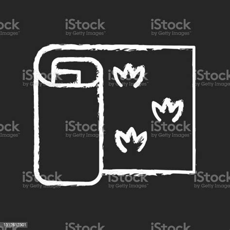 Sod 롤 분필 흰색 아이콘 에 검정 배경 0명에 대한 스톡 벡터 아트 및 기타 이미지 0명 개념 검은색 Istock