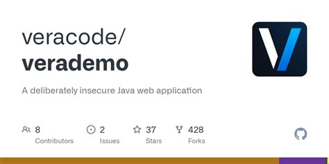 Github Veracodeverademo A Deliberately Insecure Java Web Application
