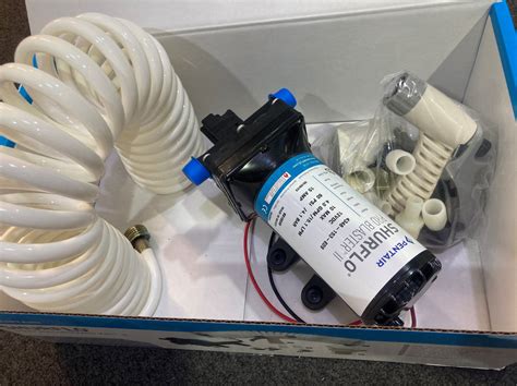 Wash Down Pump Kit 151 Lpm Boat Nz