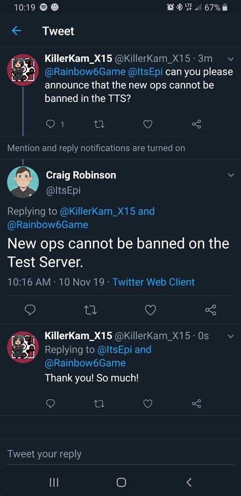 New Ops Cannot Be Banned On The Test Server Confirmed R Rainbow6