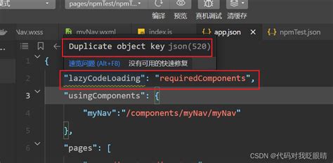 Duplicate Object Key Json520duplicate Object Keyjson520 Csdn博客