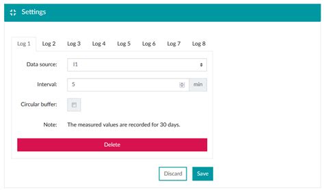 Data Logging