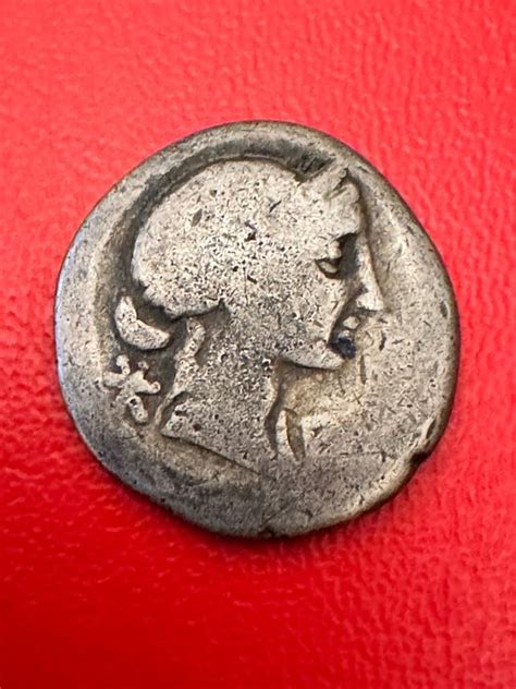 Roman Republic Man Aemilius Lepidus 114 113 Bc Denarius Rome Catawiki