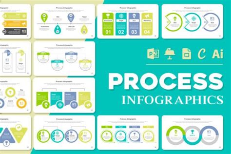 Process Infographics Template Graphic By Mightyslide · Creative Fabrica