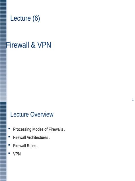 firewall and vpn pdf firewall computing virtual private network