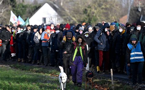 Lützerath Räumung Greta Thunberg überraschend bei Demo in Keyenberg