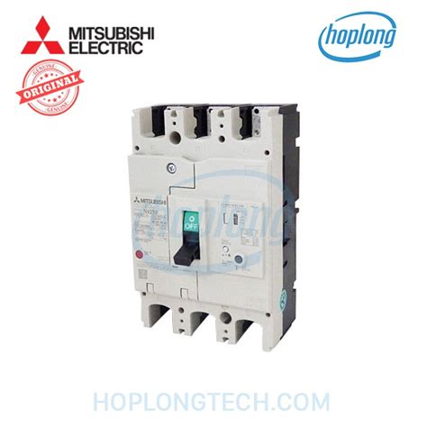 ELCB NV250 SV 3P 225A 36kA 100 200 500mA HS Mitsubishi 3P 225A 36kA