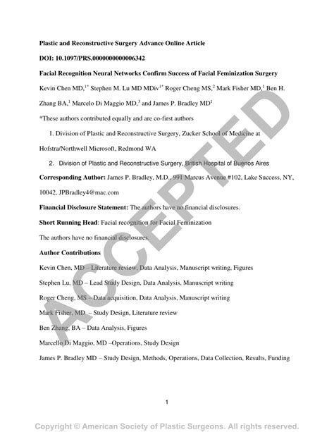 pdf facial recognition neural networks confirm success of facial