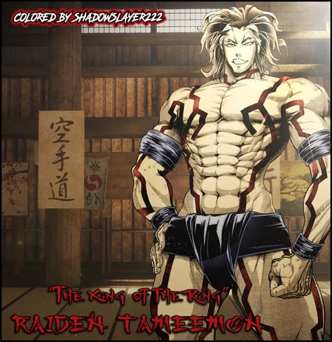 The King Of The Ring Raiden Tameemon Colored R Shuumatsunovalkyrie